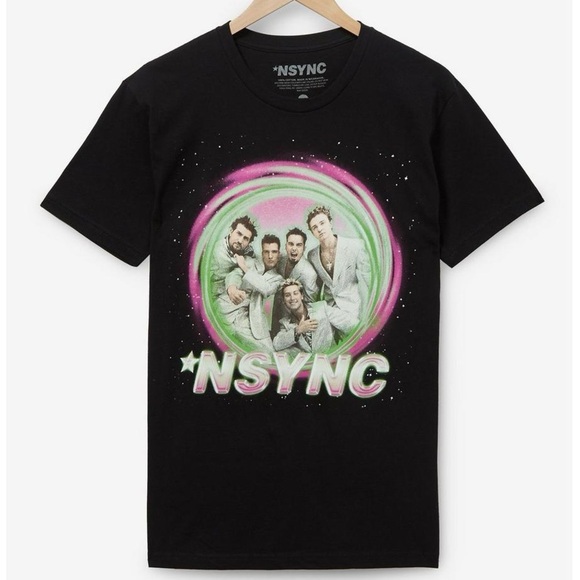 Tops | Nsync Group Portrait Black Vintage Graphic Tshirttee Unisex New ...